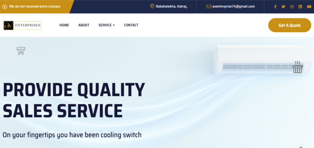 AV Enterprises - Aarvi WebTech Solutions